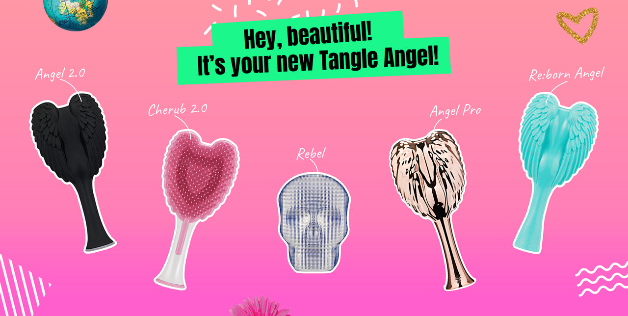 Tangle Angel - Beautiful Detangling Brushes For All Hair Types